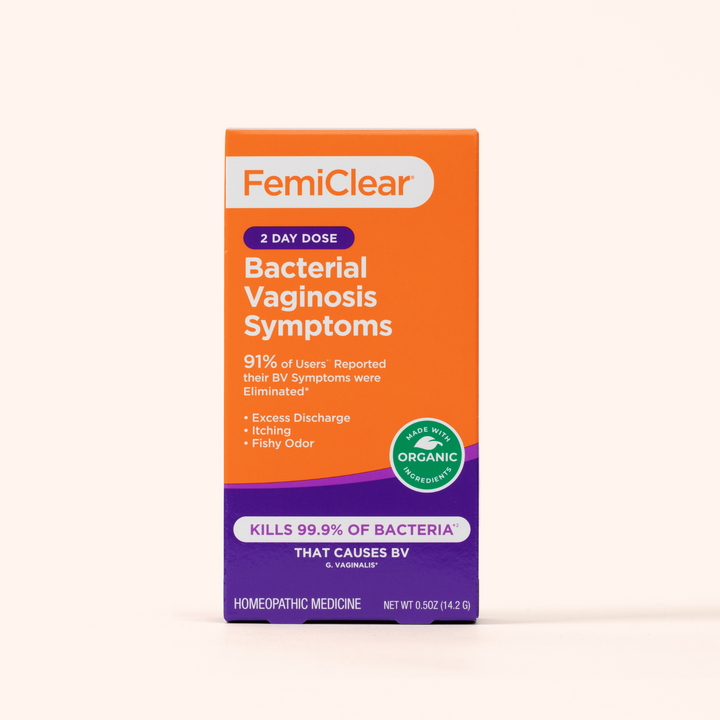 FemiClear is a natural solution for BV, UTI, Yeast and Genital Herpes