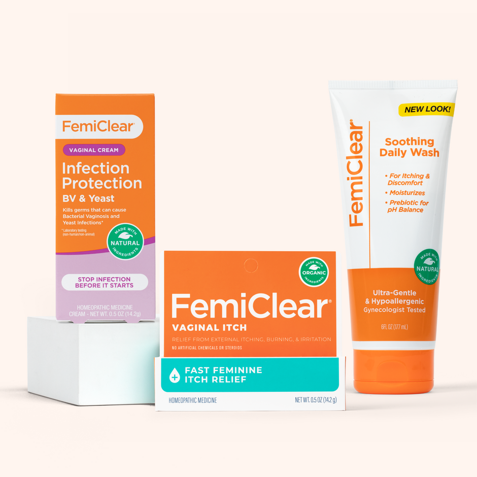 FemiClear is a natural solution for BV, UTI, Yeast and Genital Herpes