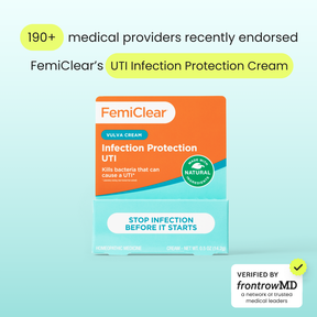 UTI Infection Protection Vulva Cream - Natural Defense | FemiClear