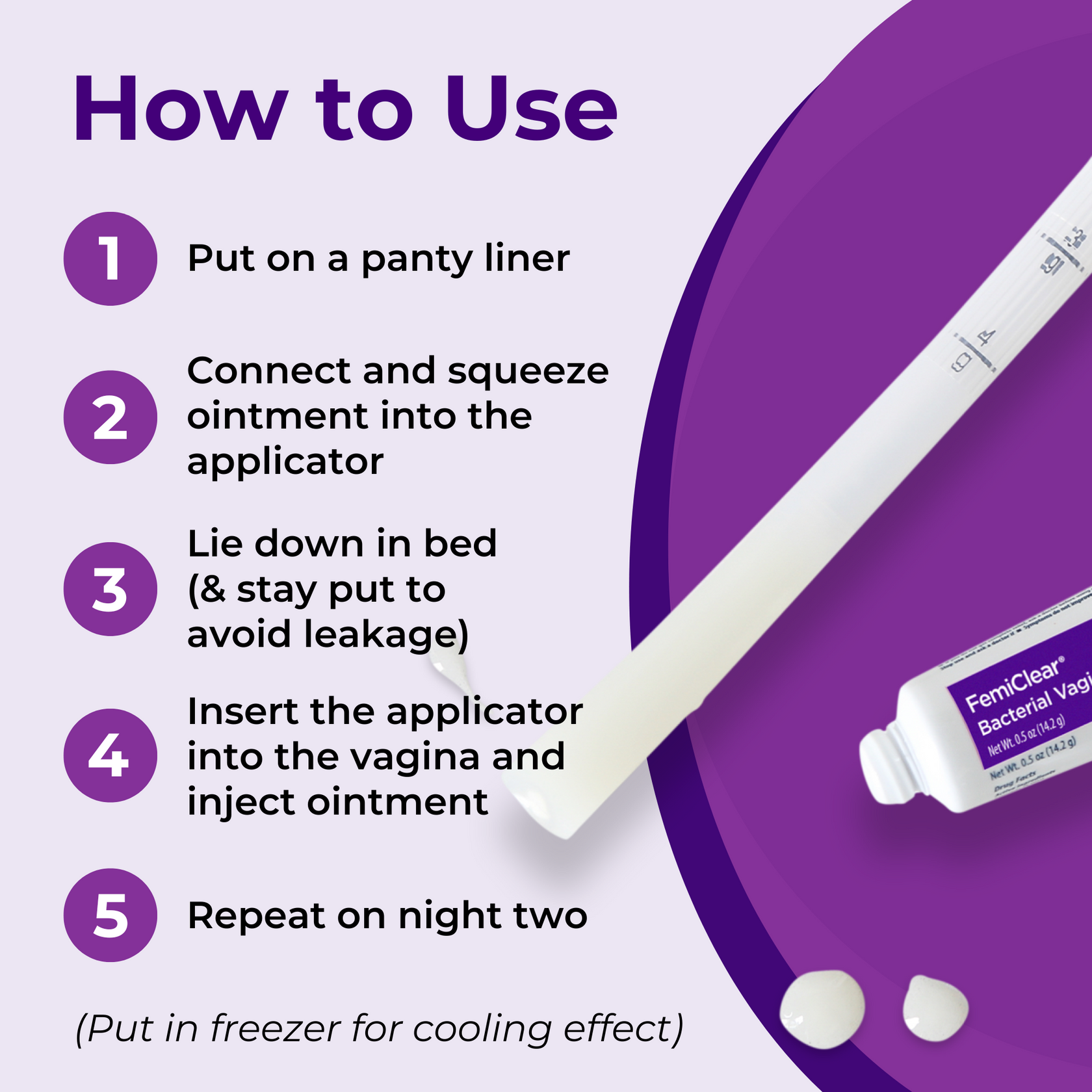 Bacterial Vaginosis (BV) Ointment - 2 Day Relief | FemiClear