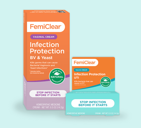 FemiClear is a natural solution for BV, UTI, Yeast and Genital Herpes