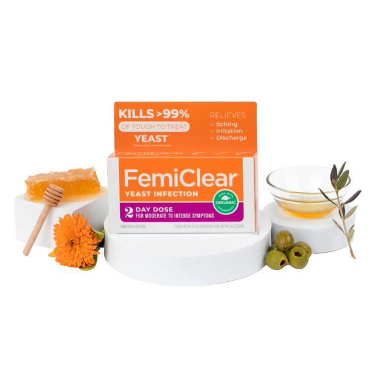 Yeast Infection Relief 2 Day + Daily Vaginal Care Kit | FemiClear